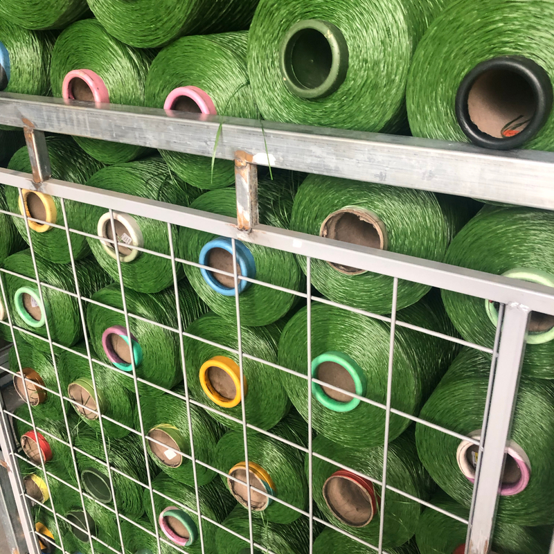Flat Shape 100% New Material PE Grass Yarn for Manufacturing from China ...